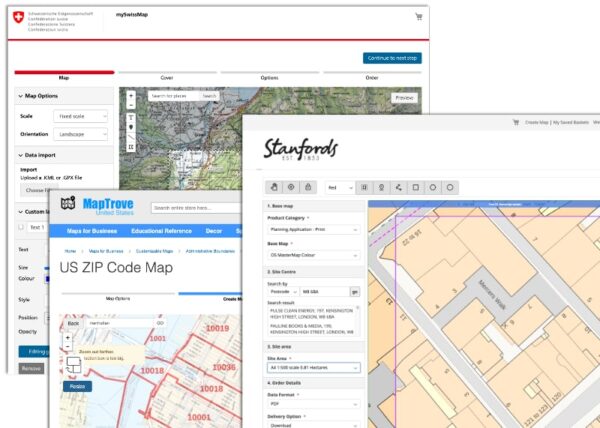 Custom & POD Map Solution - NextByte Technologies